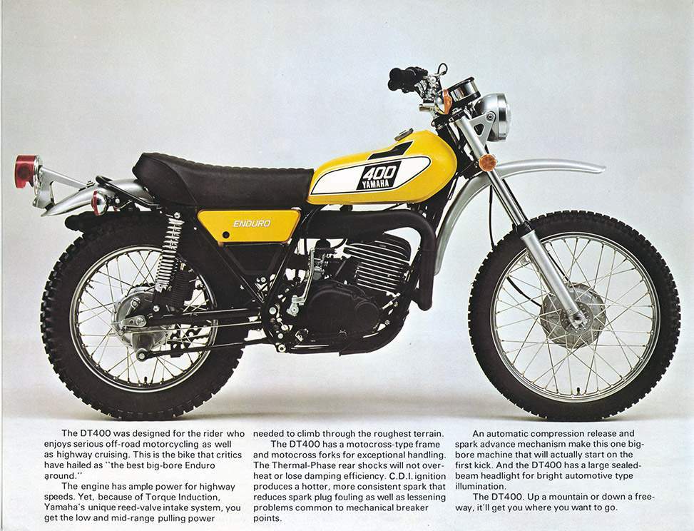 1976 yamaha DT 400